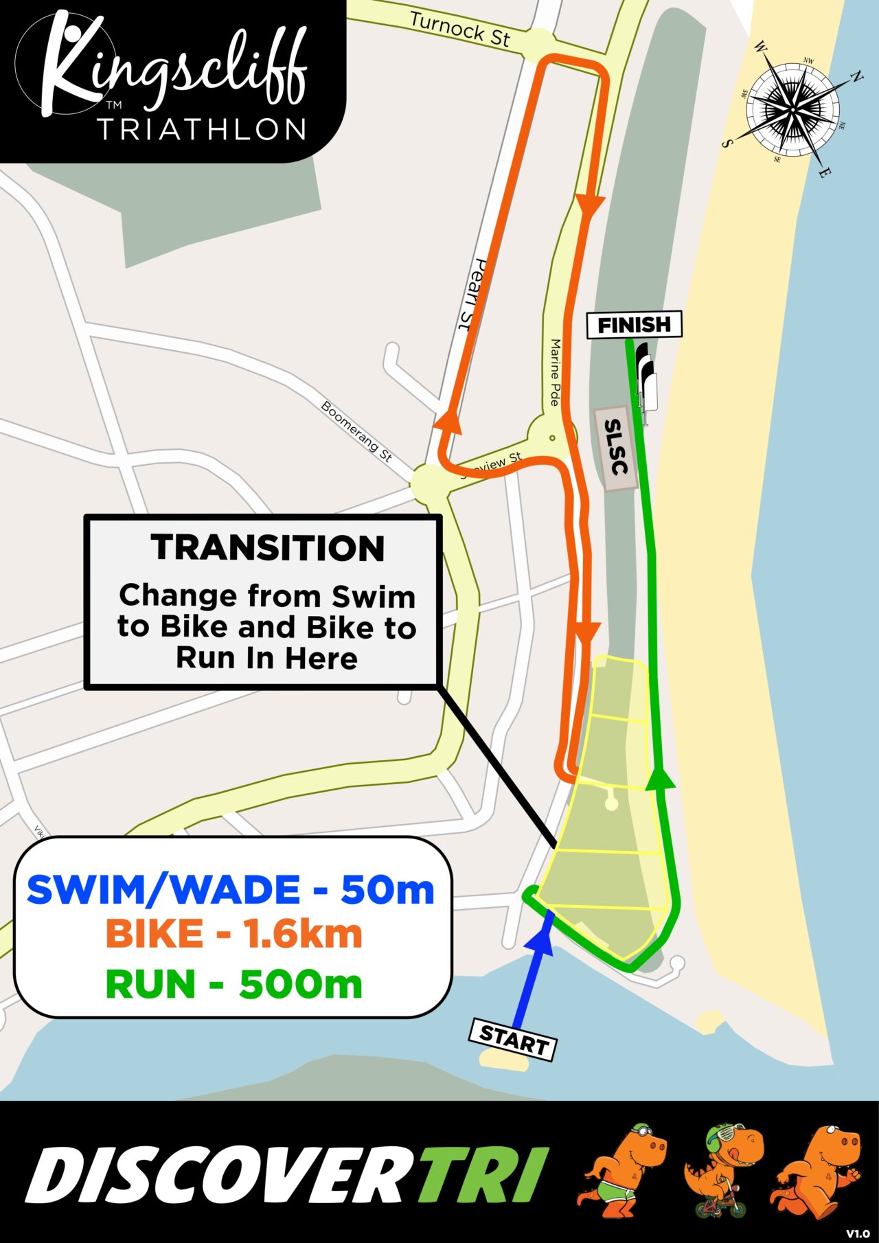 Discover Kids Triathlon - Kingscliff Tri